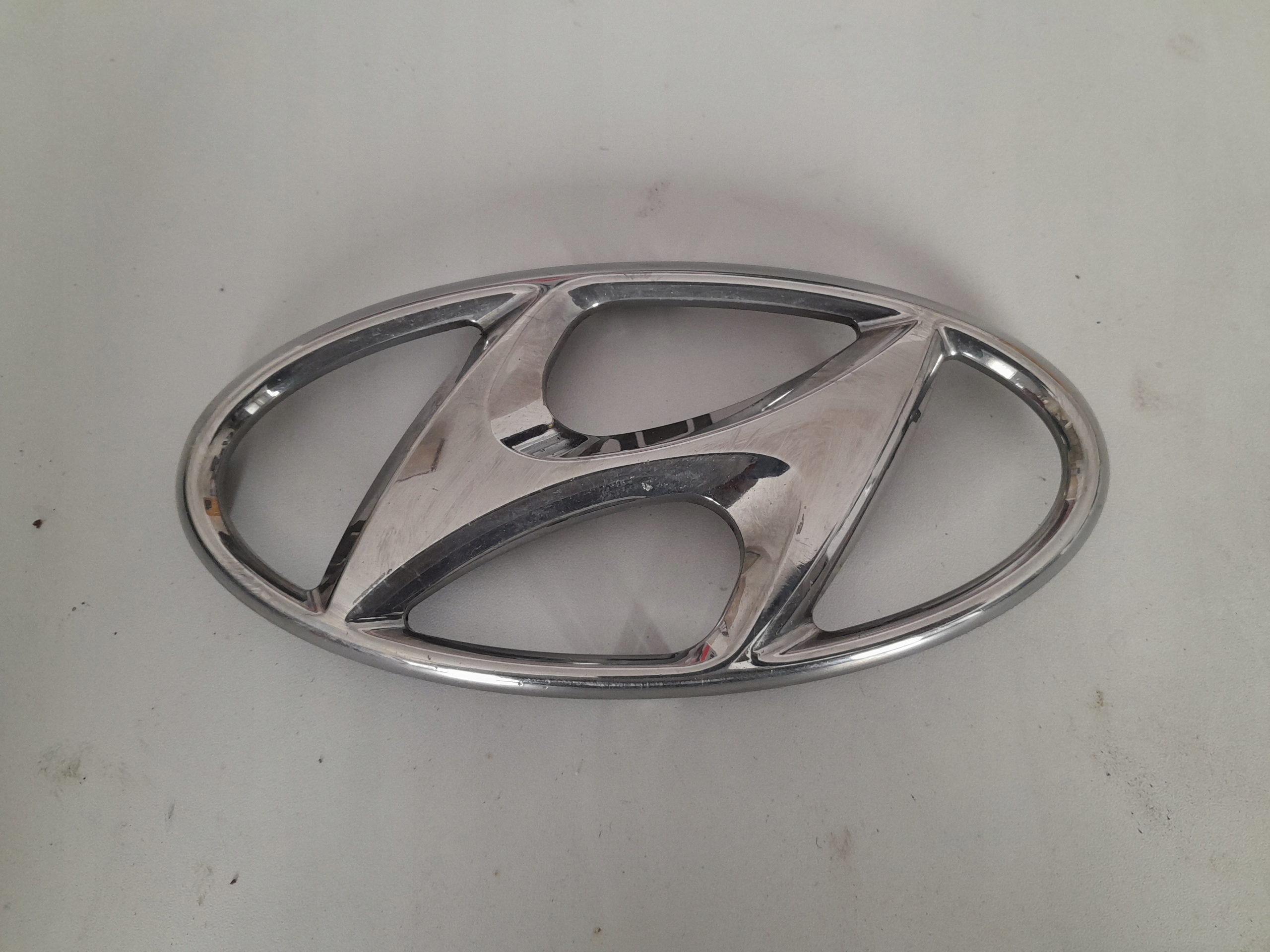 HYUNDAI VELOSTER II 2019-21 LOGO EMBLEMAT ZDERZAKA PRZÓD za 100.00PLN z ...