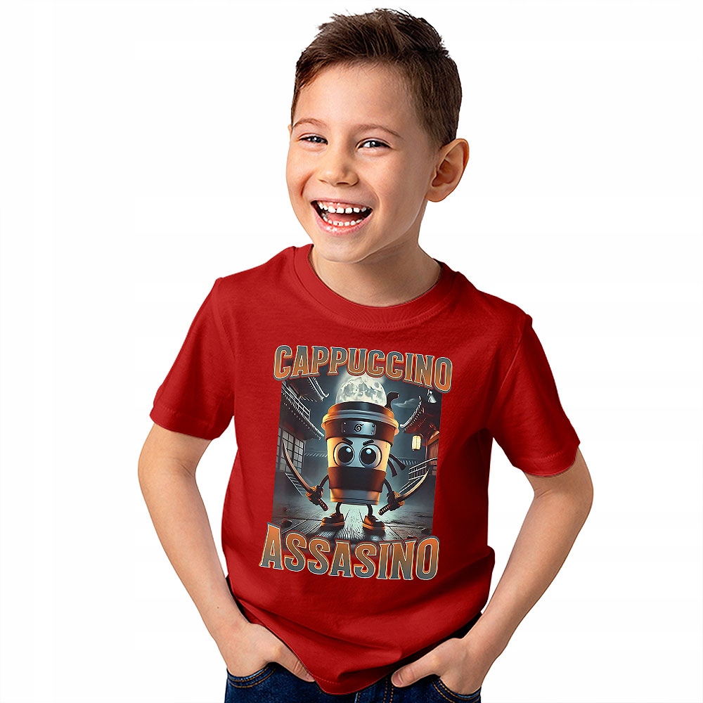 DĚTSKÉ TRIČKO MEMY TIKTOK ITALIAN BRAIN ROT CAPPUCCINO ASSASSINO 104 za ...
