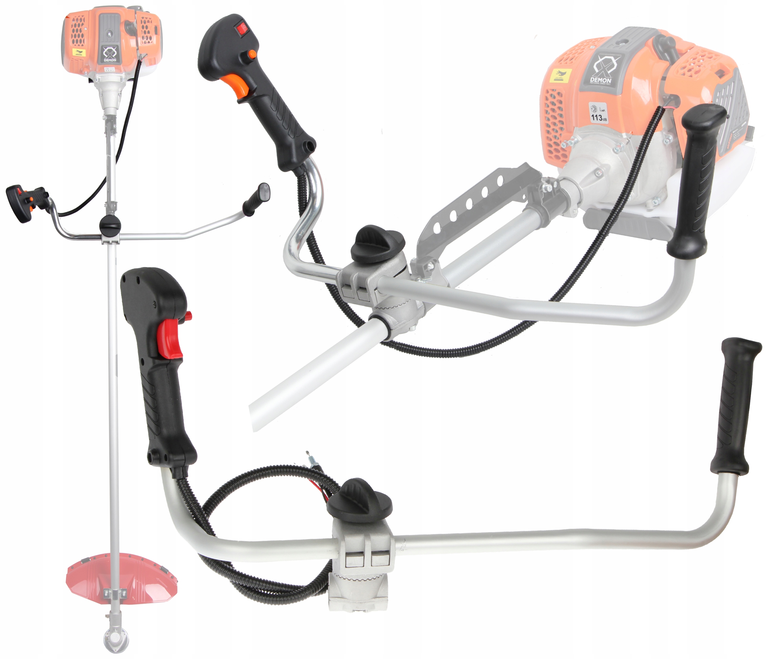 Kierownica do kosy spalinowej rączka linka gazu manetka mocowanie 28MM ...