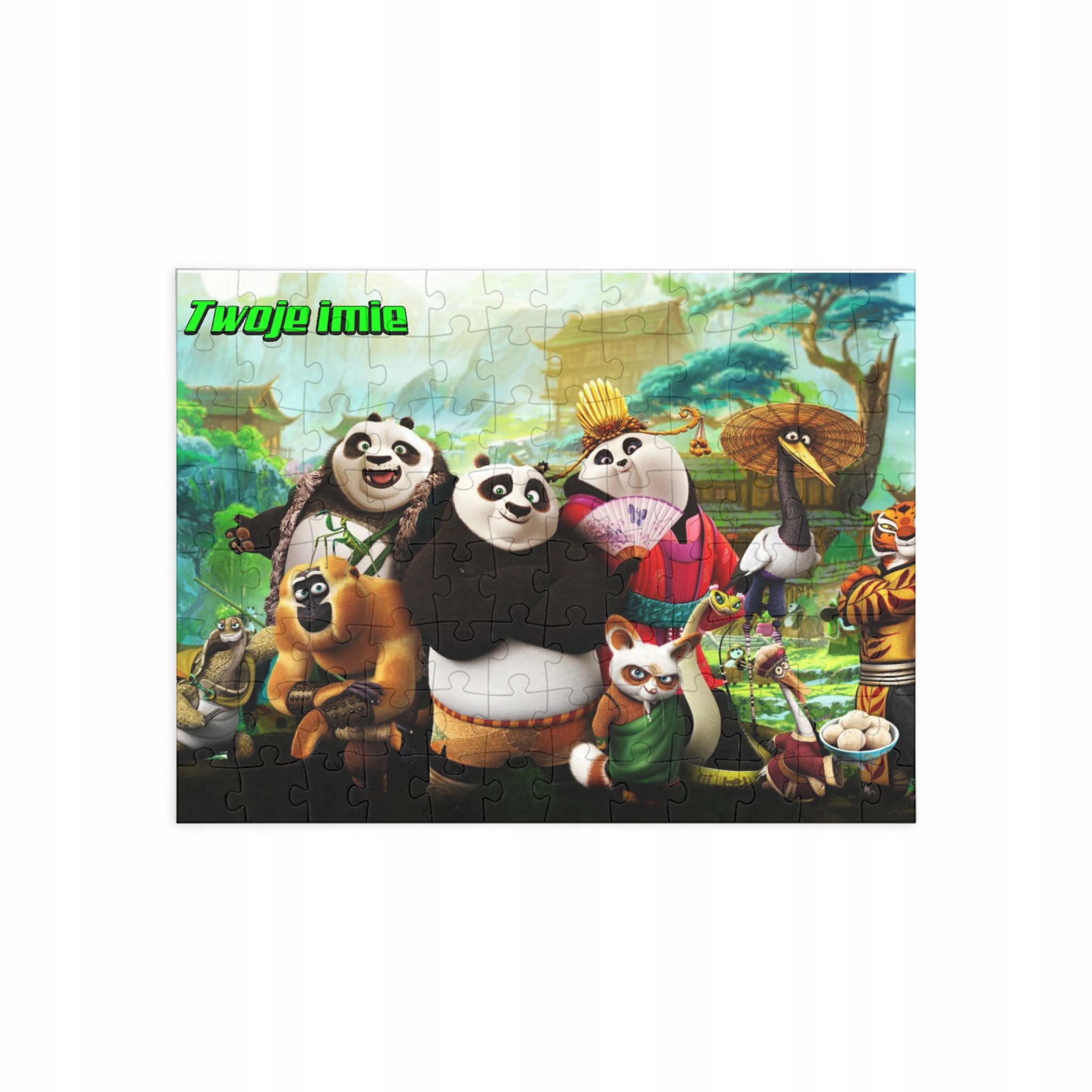 Puzzle seled puzzle Kung Fu Panda 70 dielikov puzzle Kung Fu Panda ...