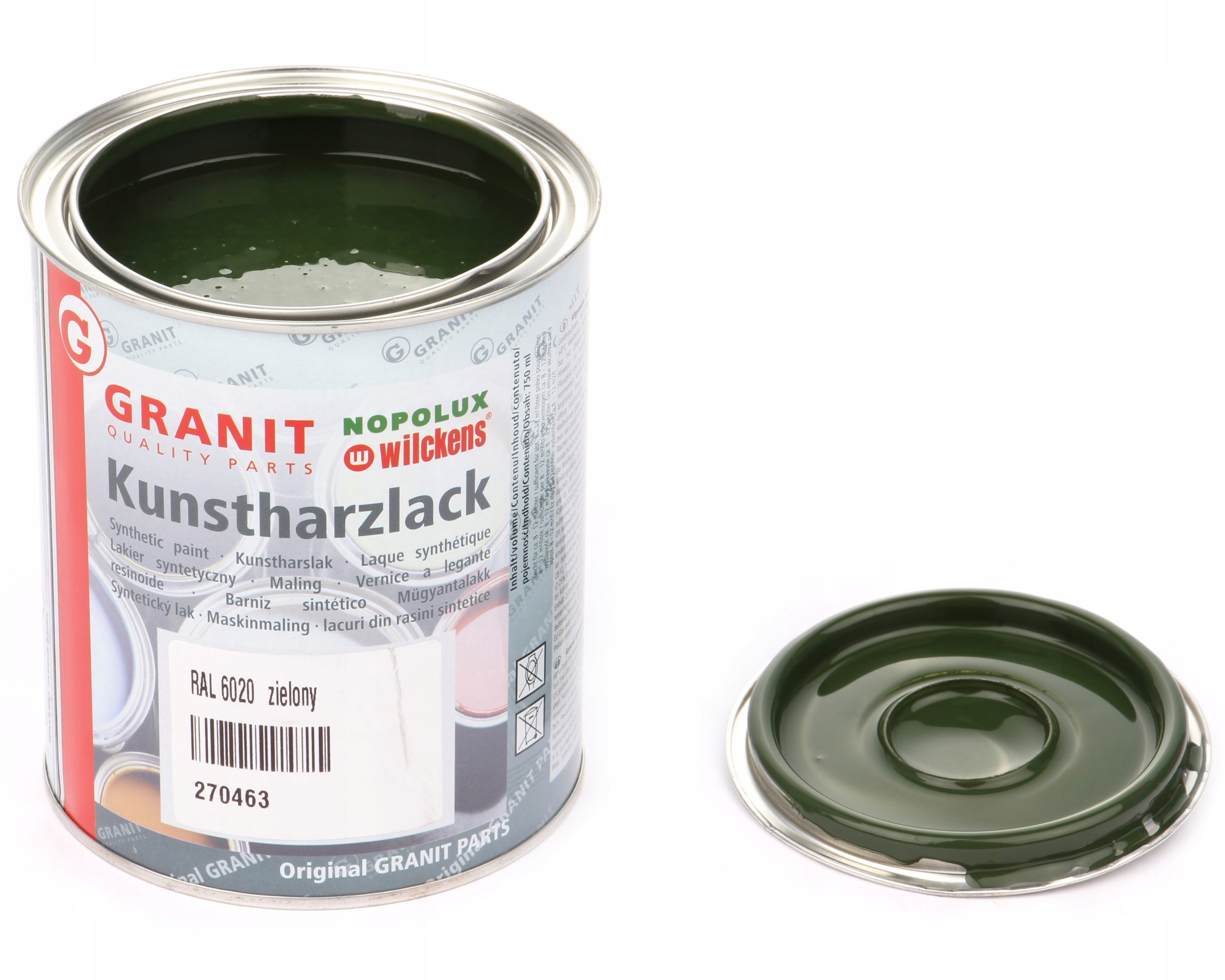 Lakier farba do maszyn RAL 6020 1l Wilckens Granit za 71.80PLN z ...
