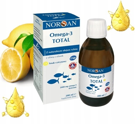 CITROM NORSAN OMEGA 3 TOTAL TERMÉSZETES HALOLAJ D-VITAMIN FOLYADÉK 200 ...
