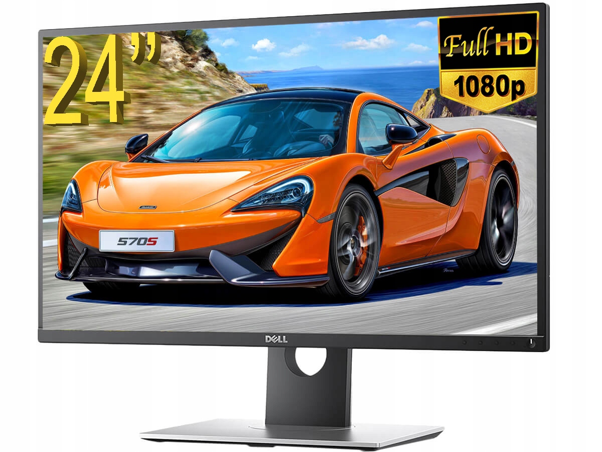 Monitor LED Dell P2417H 24 " 1920 x 1080 px IPS / PLS - Sklep, Opinie, Cena w Allegro
