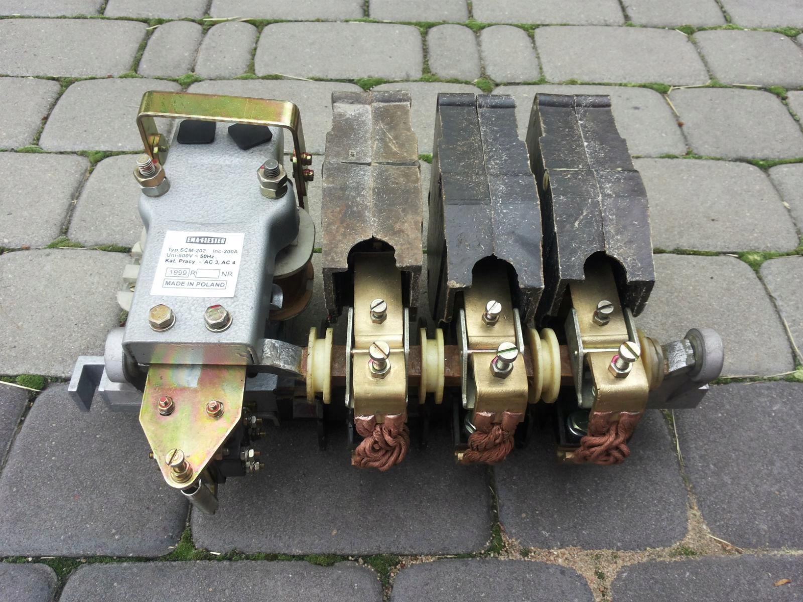 SCM-202 stycznik 380V 50Hz 200A F. VAT (88012345678910) • Cena, Opinie ...