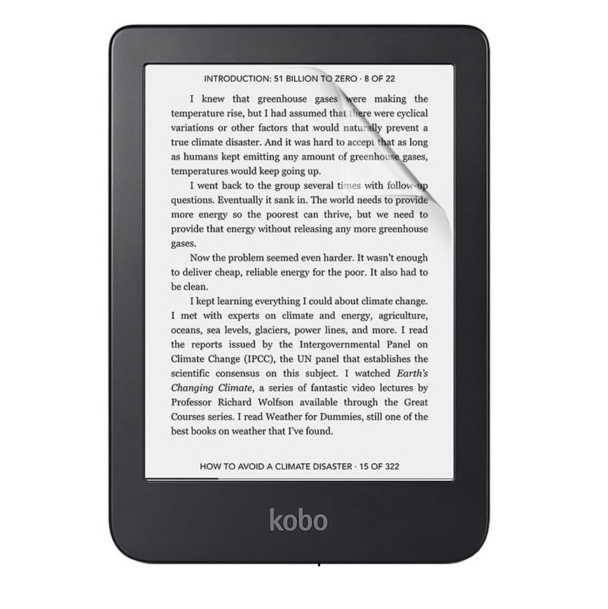 Matná ochranná Fólie pro Kobo Elipsa 2E, ochrana proti otiskům prstů, (5949429631868) • Ceny ...