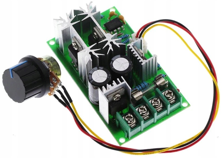 REGULATOR OBROTÓW SILNIKA DC10-40V 20A MODUŁ REGULACJI OBROTÓW SILNIKA DC - Sklep, Opinie, Cena ...