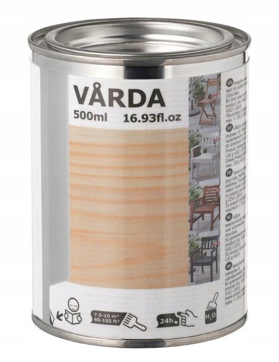Bejca do drewna Ikea Varda bezbarwna 500 ml • Cena, Opinie • Środki ...