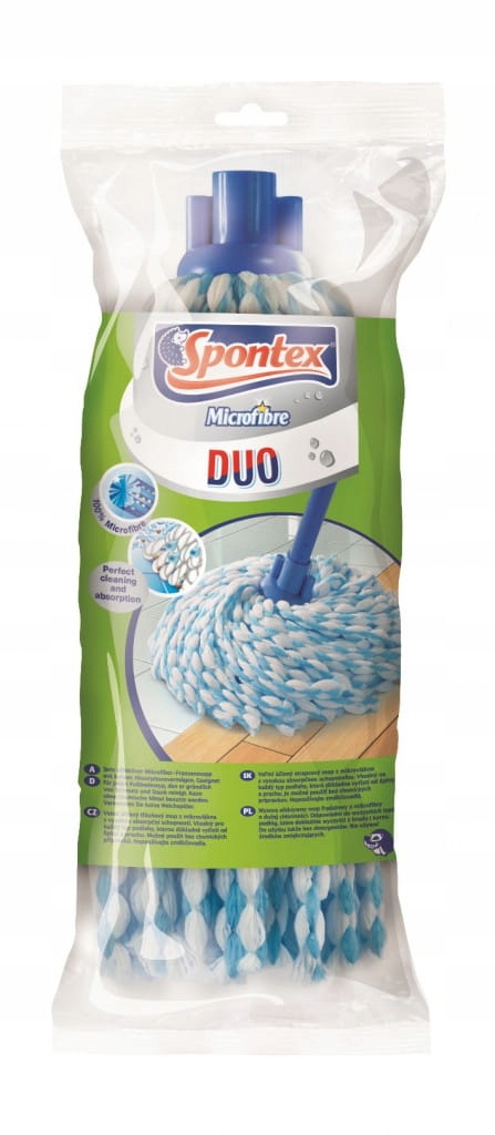 Wkład do mopa paskowy Spontex Duo Microfibra (9001378501893) • Cena ...