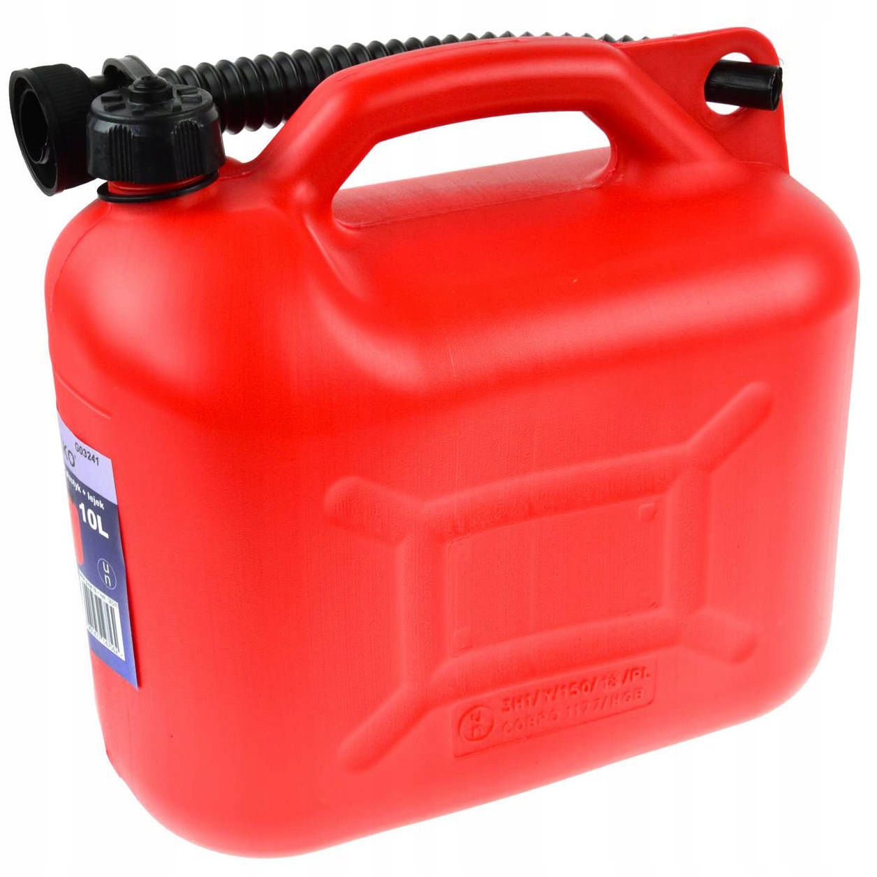 KANISTER NA PALIWO 10l + LEJEK PLASTIKOWY ATEST G03241 za 29 zł z ...