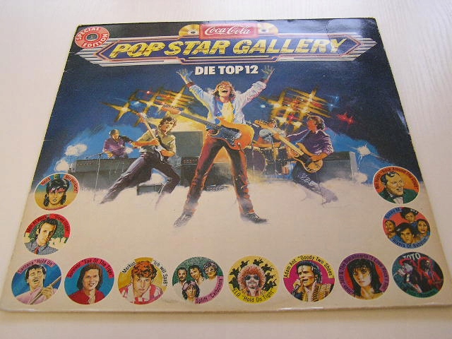Coca-Cola Pop Star Gallery - Die Top 12 - Toto, Men At Work, ELO.M93 ...