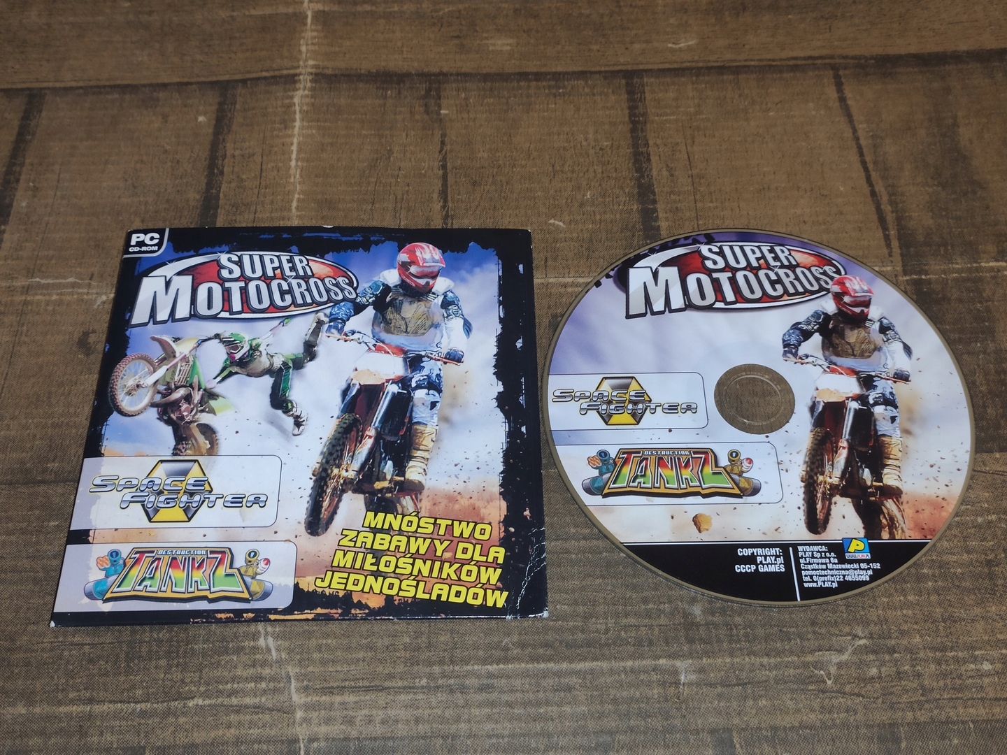 MOTOCROSS DELUXE SPRACE FIGHTER DESTRUCTION TANKZ - Stan: 20.90PLN ...