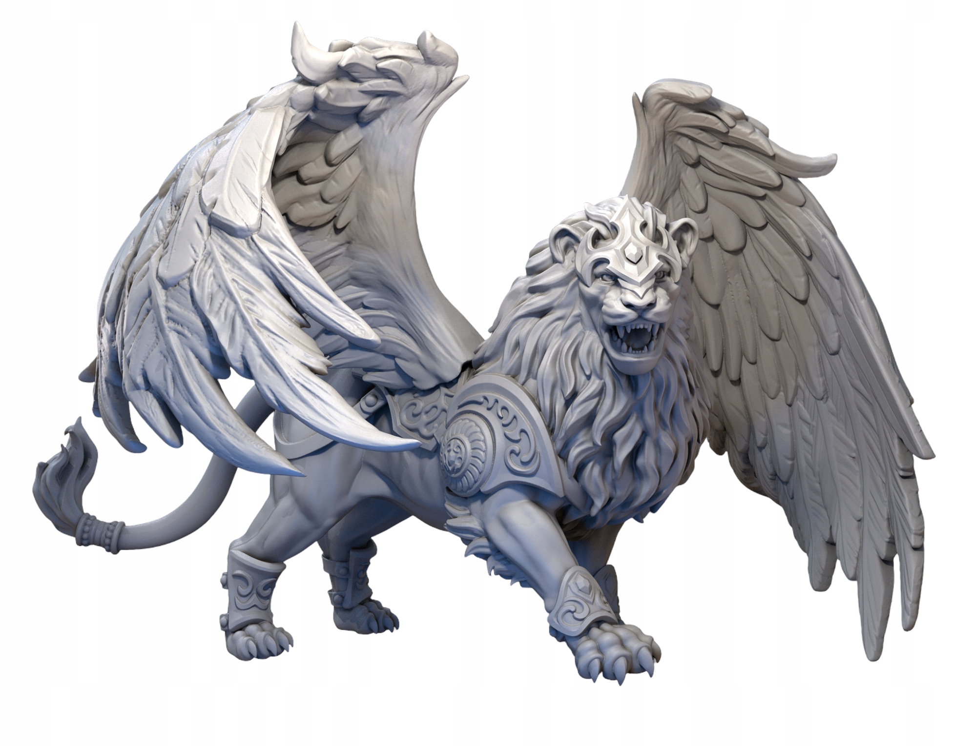 Lion Guardian figurka rpg dnd druk 3d 8k - Stan: nowy 47 zł - Sklepy ...