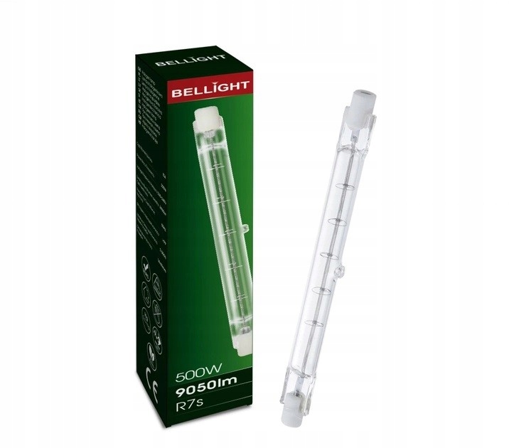ŻARNIK HALOGENOWY WKŁAD HALOGEN J118 230V 500W R7s (5901854563978 ...