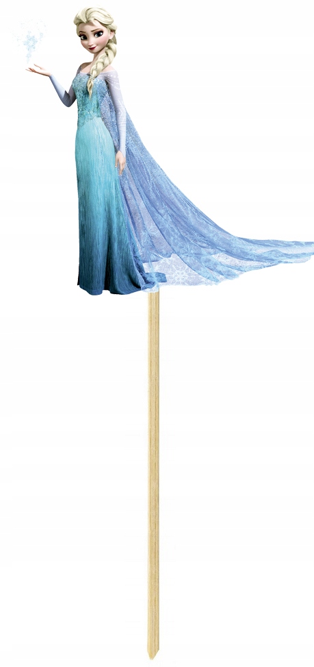 TOPPER NA TORT URODZINY ELSA FROZEN KRAINA LODU 15199962787 - Allegro.pl