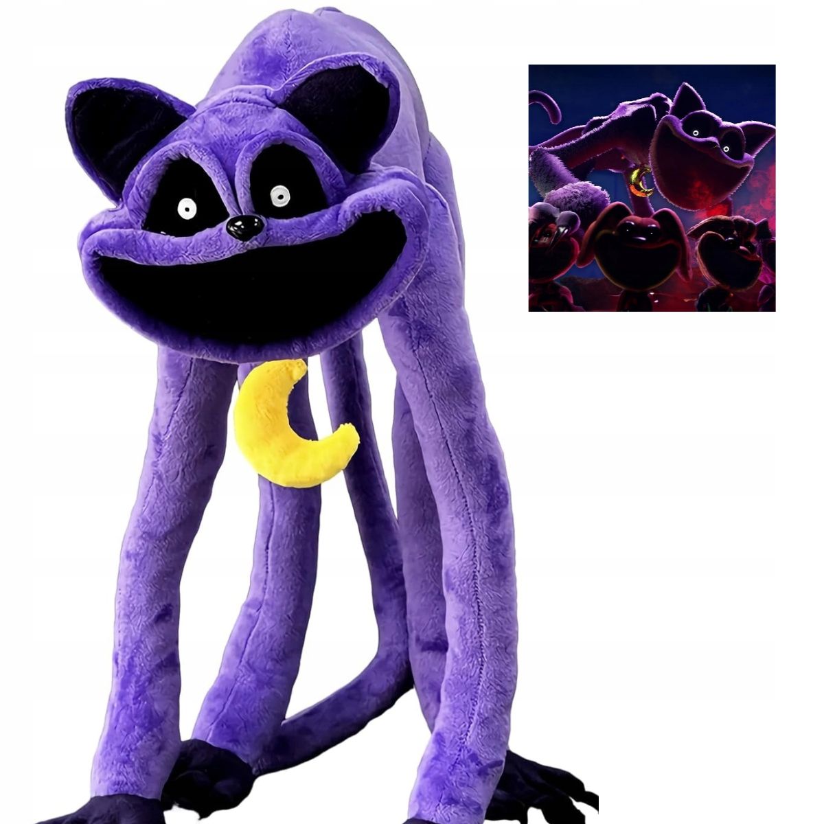 MASKOTKA PLUSZOWA SMILING CRITTERS POPPY PLAYTIME 3 CATNAP ...