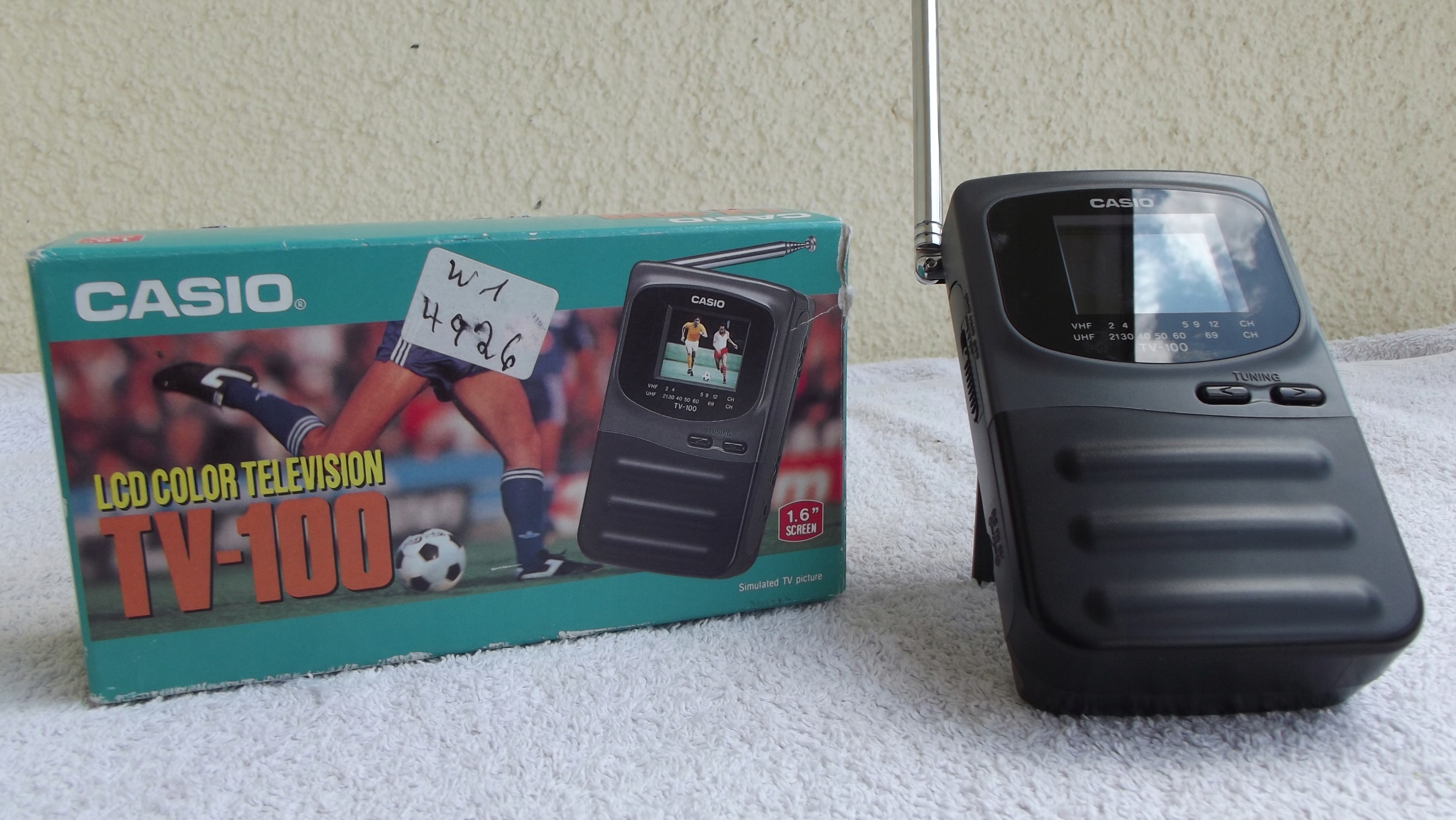 CASIO TV-100 LCD COLOR TELEVISION Vintage • Cena, Opinie • Stare ...