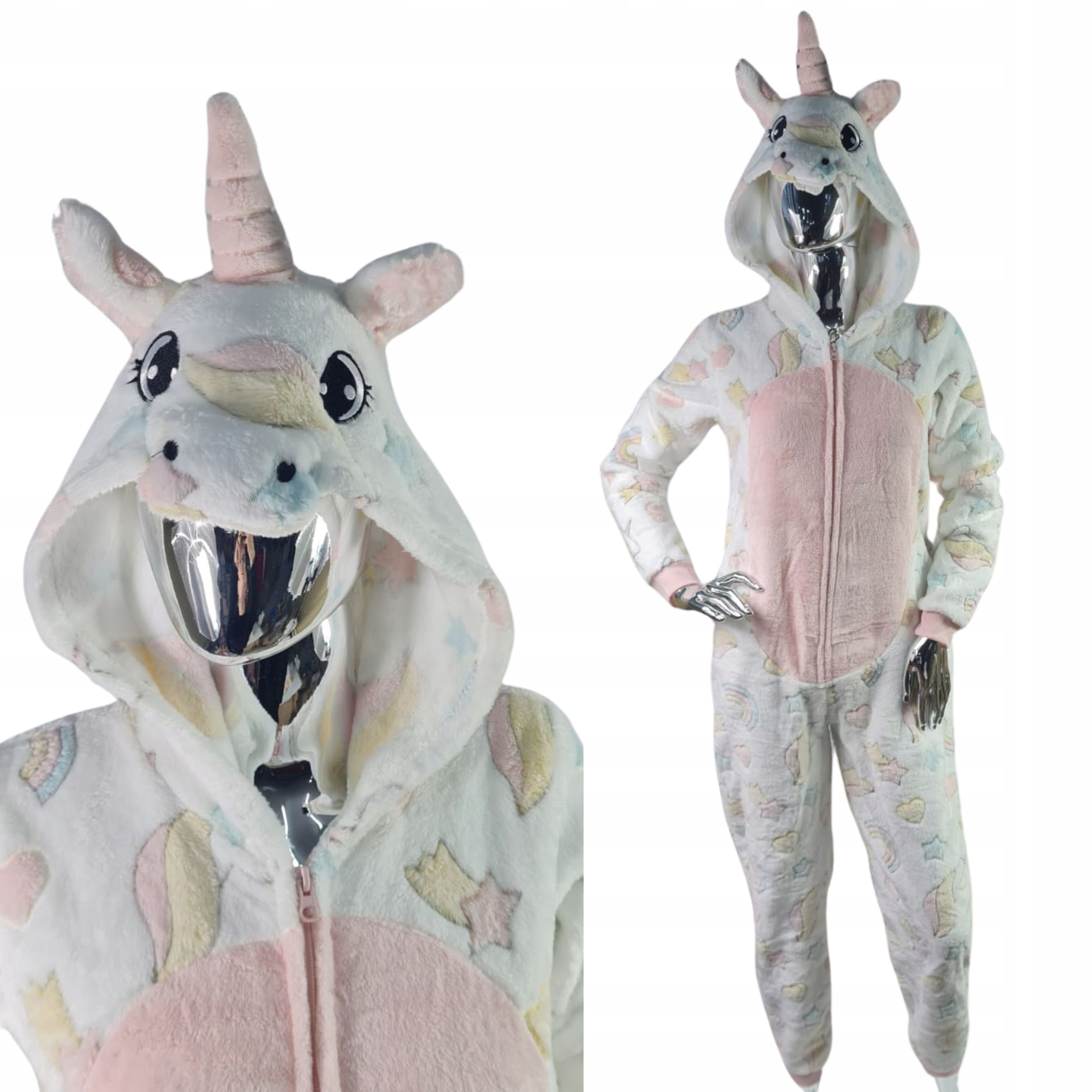 JEDNOROŻEC CIEPŁA PIŻAMA JEDNOCZĘŚCIOWA KIGURUMI DZIECIĘCE ONESIE 158 ... JEDNOROŻEC CIEPŁA PIŻAMA JEDNOCZĘŚCIOWA KIGURUMI DZIECIĘCE ONESIE 158 ...
