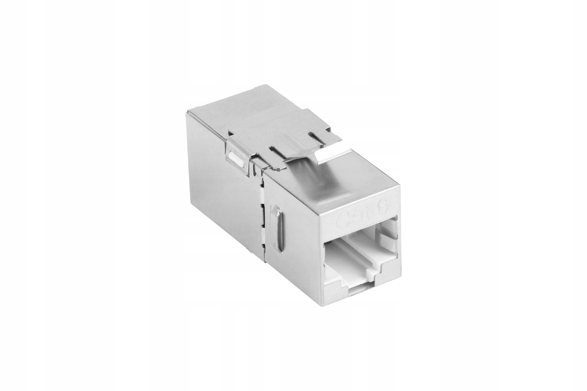 Łącznik keystone RJ45 kat.6 ekranowany kątowy 90st - Sklep, Opinie ...