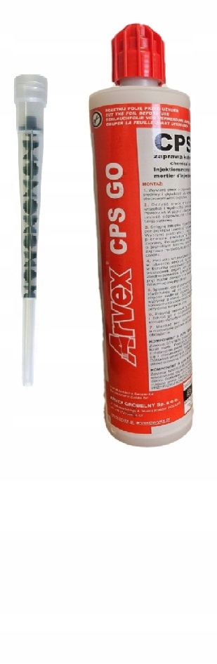 KOTWA CHEMICZNA KLEJ ARVEX CPS GO + 1 MIESZALNIK 300ml (5907724917490) • Cena, Opinie • Kotwy ...