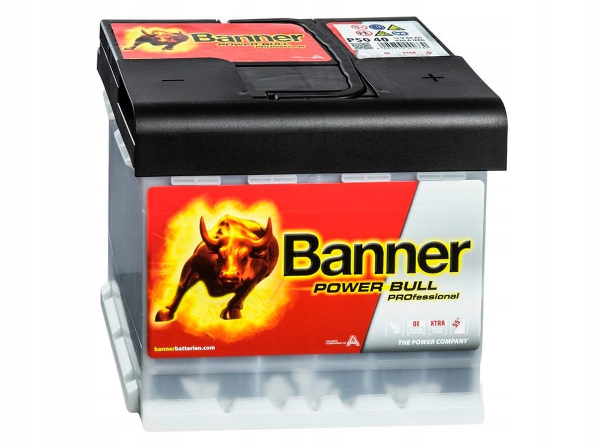 Akumulator Banner Power Bull PRO 12V 50Ah 420A 9005753090330 za 299 ...