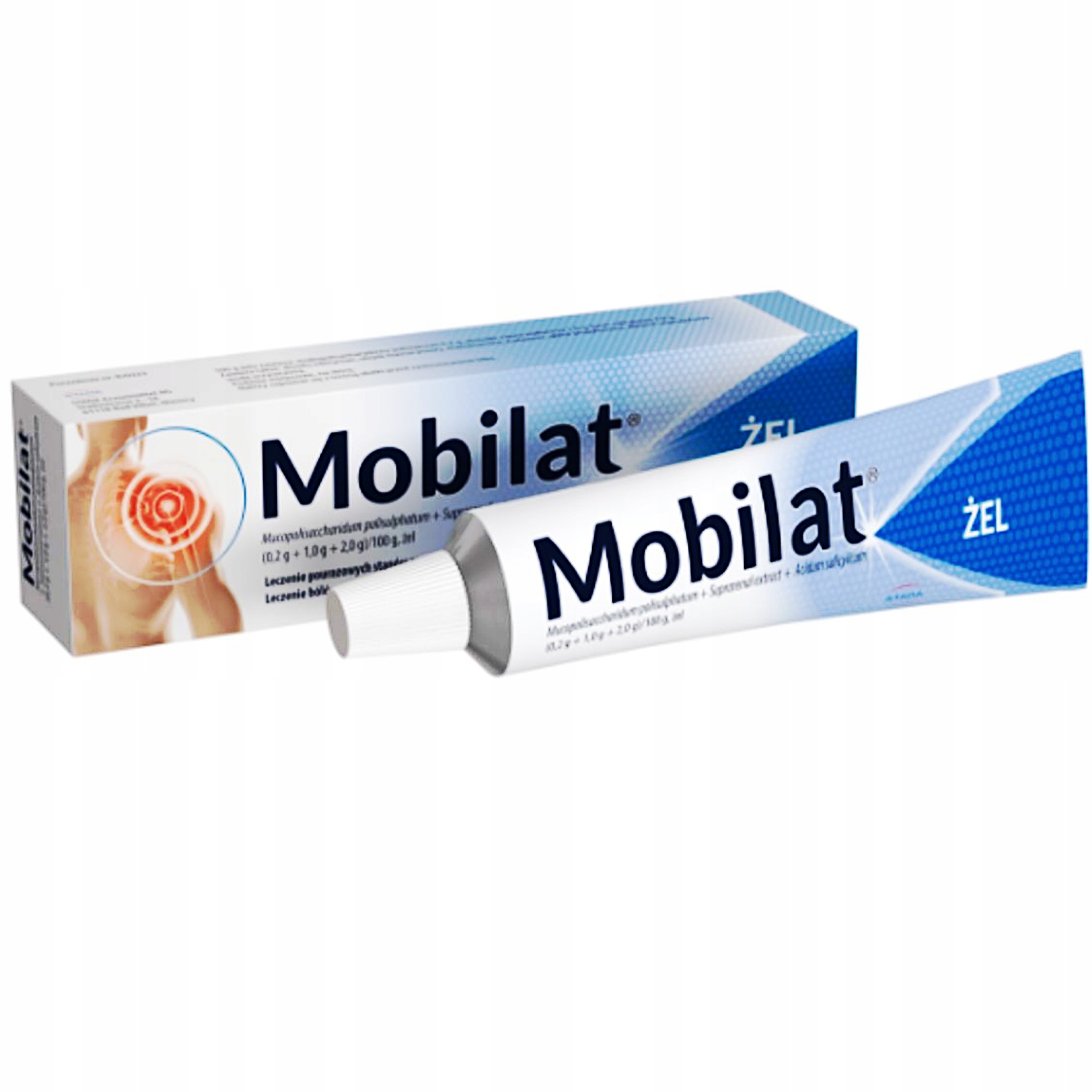 MOBILAT żel leczenie bólu stanów zapalnych 50 g 13815726203 - Allegro.pl