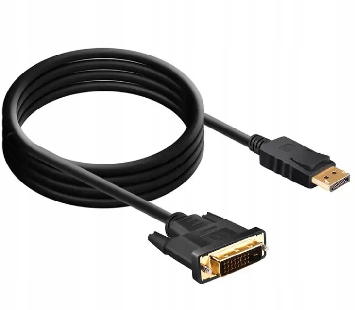 Kabel przewód DisplayPort DP DVI BLOW HD 1,8m - Sklep, Opinie, Cena w Allegro