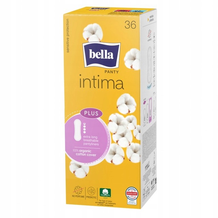 Wkładki Bella Panty Intima Plus Extra Long 36 szt (5900516714543 ...