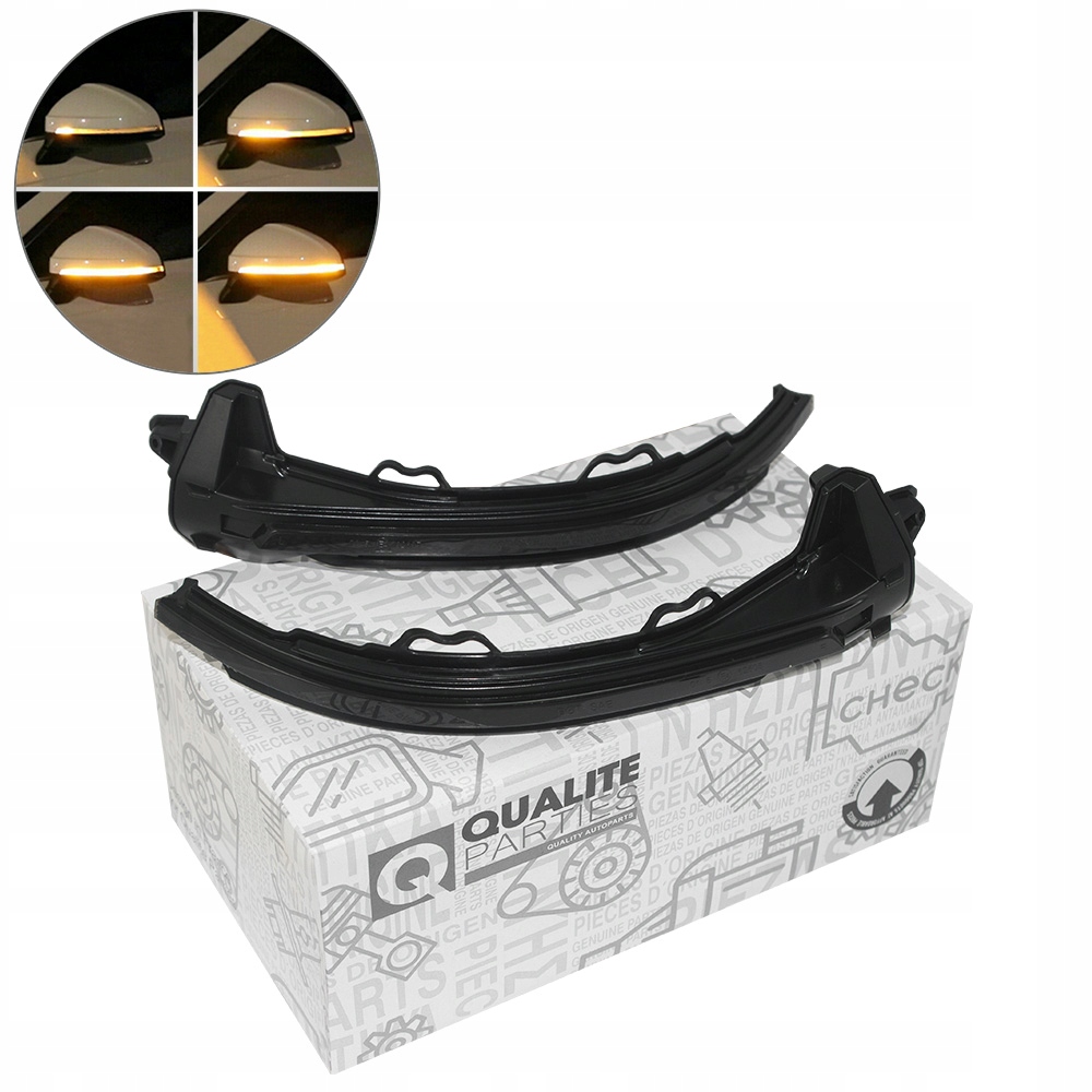 DYNAMICZNE KIERUNKOWSKAZY LUSTEREK LED AUDI A4 B9 15- A5 16- za 199 ...