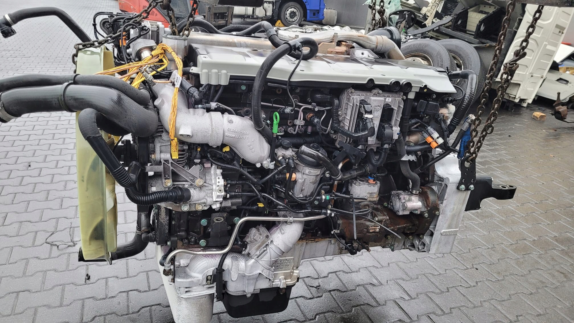 D2676 LF 46 D2676 LF 46 - Повний двигун MAN TGX TGS D2676 LF46 EURO 6 ...