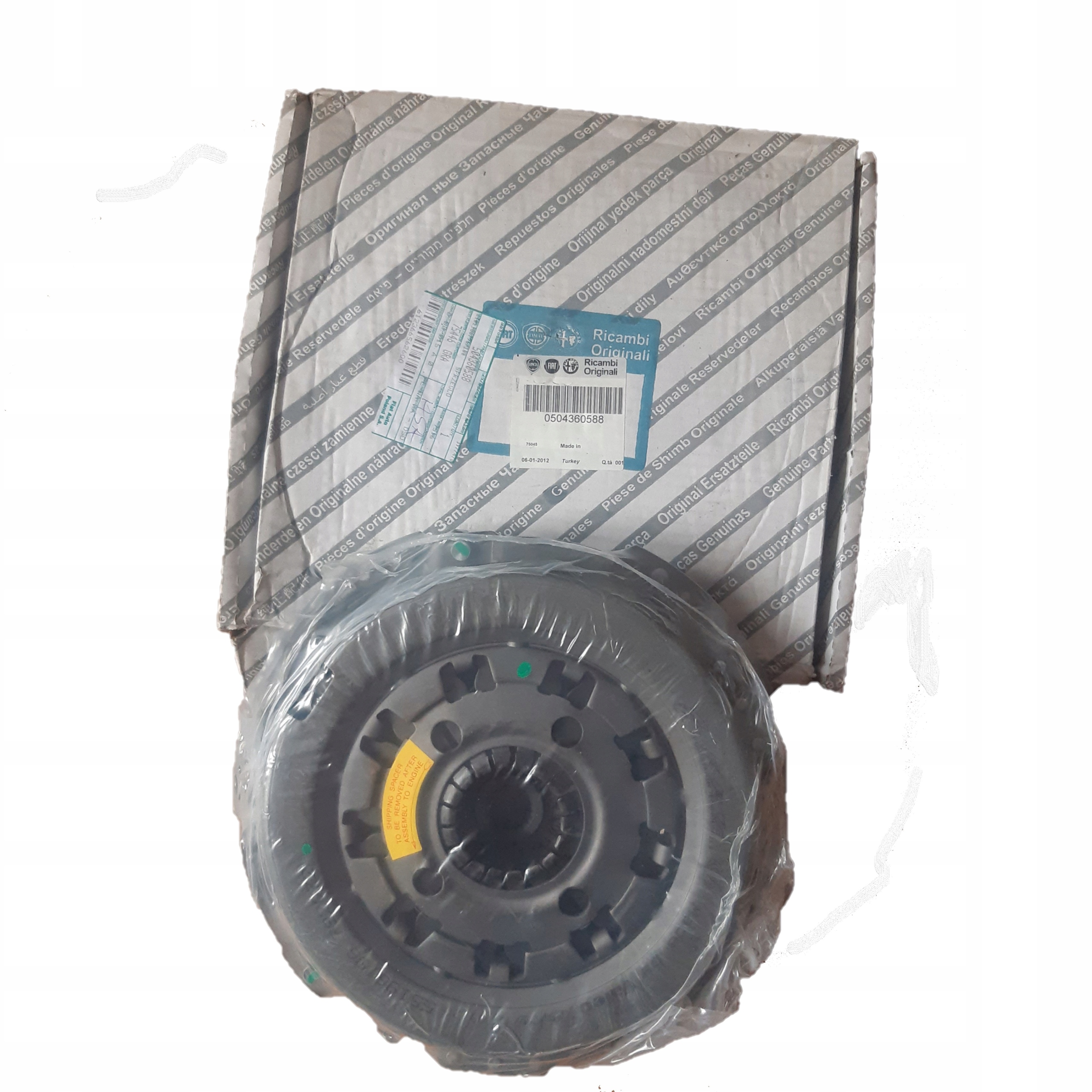 SPRZĘGŁO DOCISK TARCZA DUCATO 2,3 DIESEL MULTIJET 504360588 ORG FIAT za ...