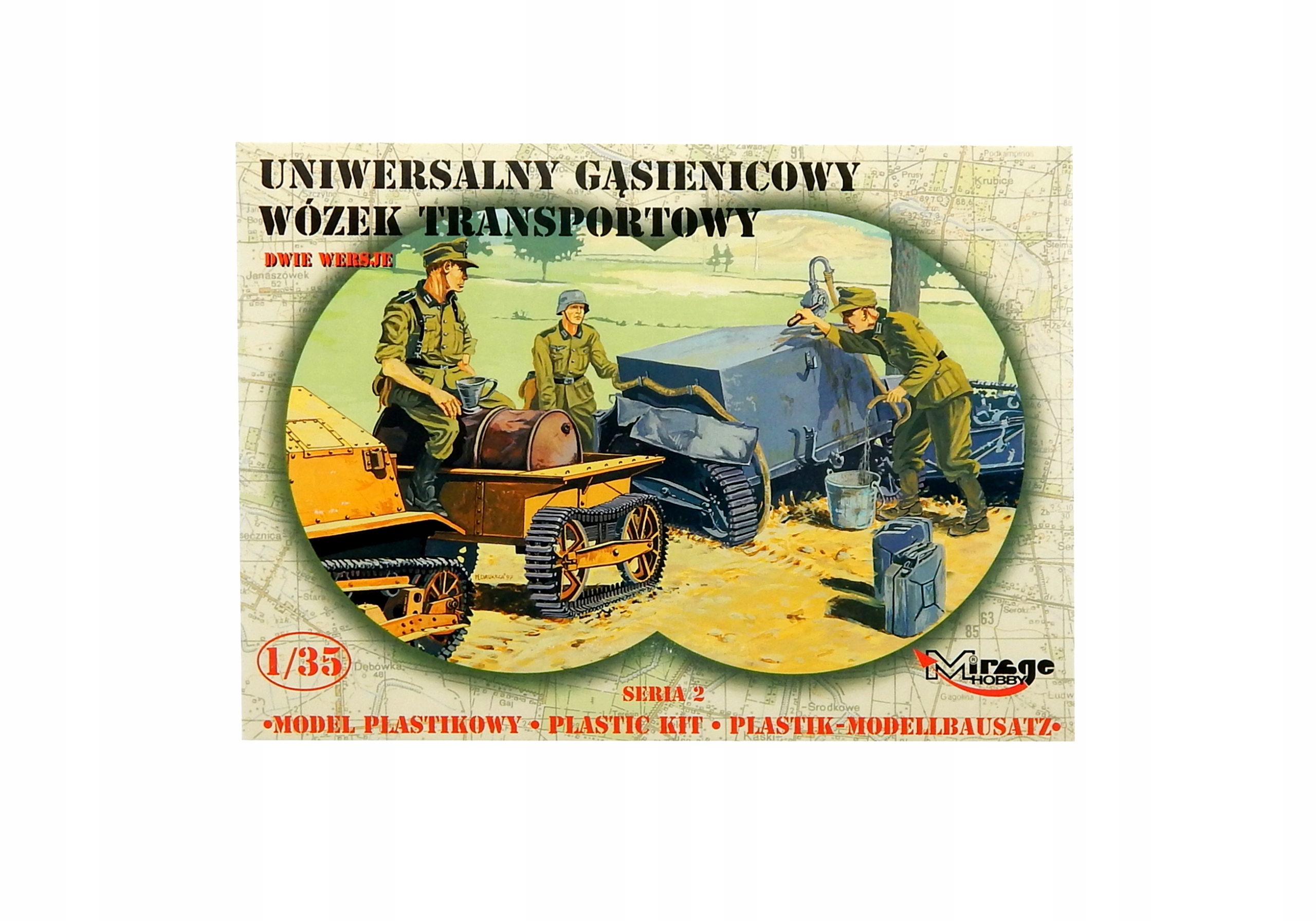 B281 Model do sklejania gąsienicowy wózek transpor • Cena, Opinie ...