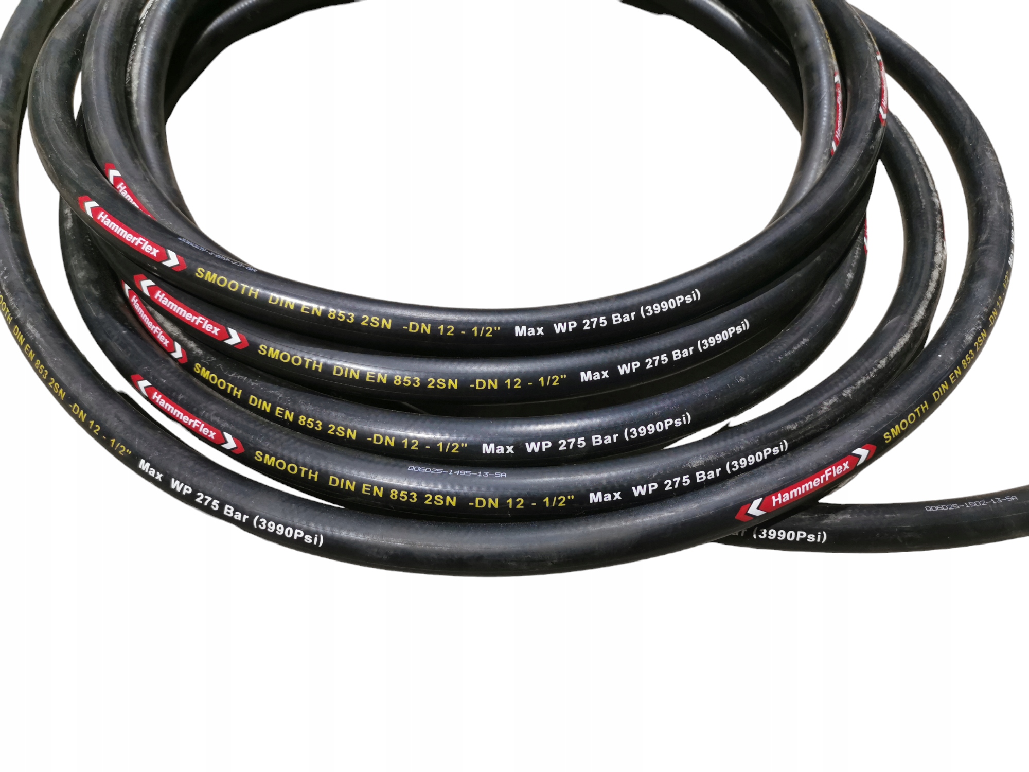 PRZEWÓD WĄŻ HYDRAULICZNY DWU OPLOTOWY 2SN DN16 5/8 za 25.90PLN z Gózd - Allegro - (15192402195)