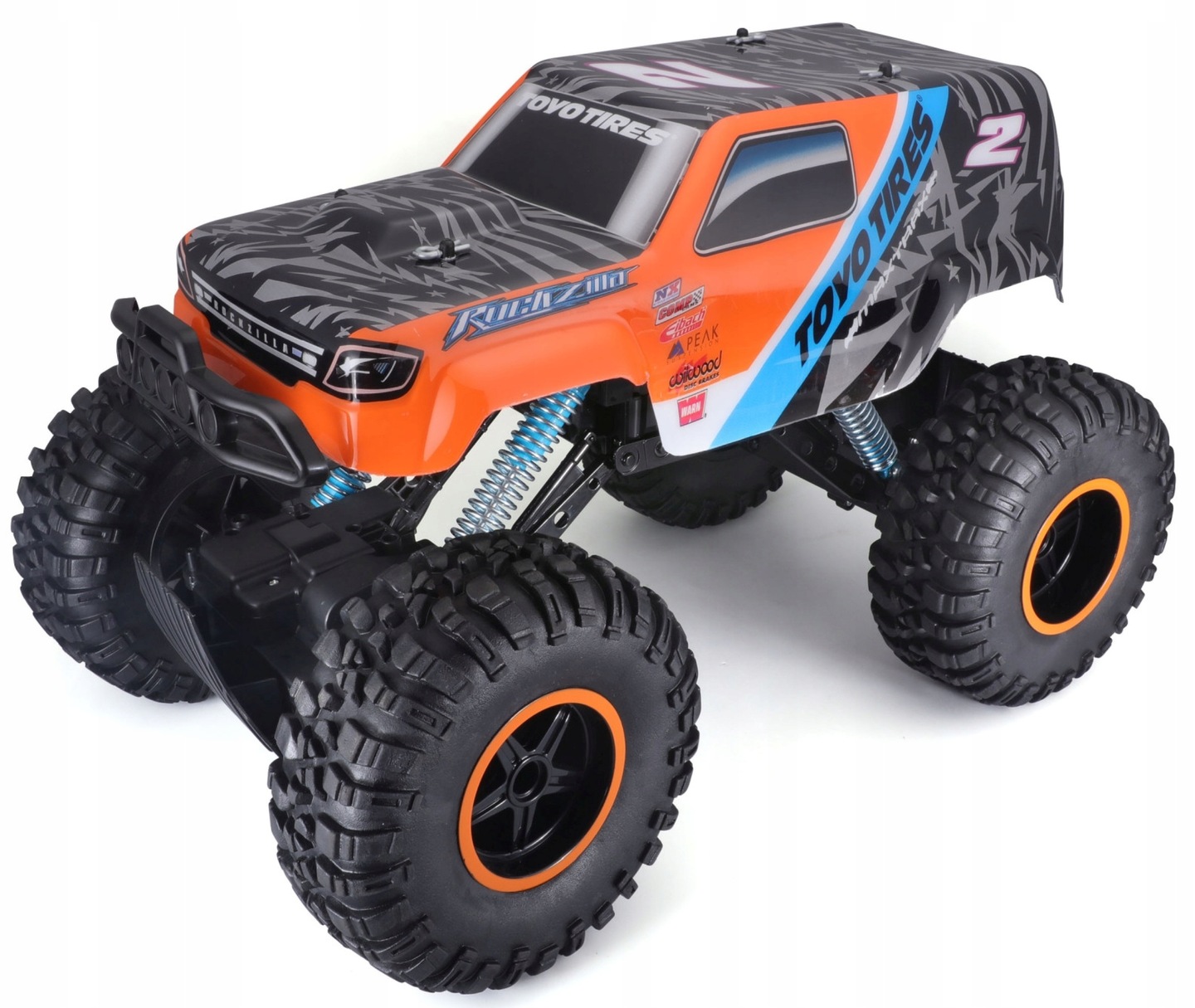 Auto Terenowe RockZilla RC 24GHz Zdalnie Sterowane Samochód 41cm na pilot 17123736959 - Allegro.pl