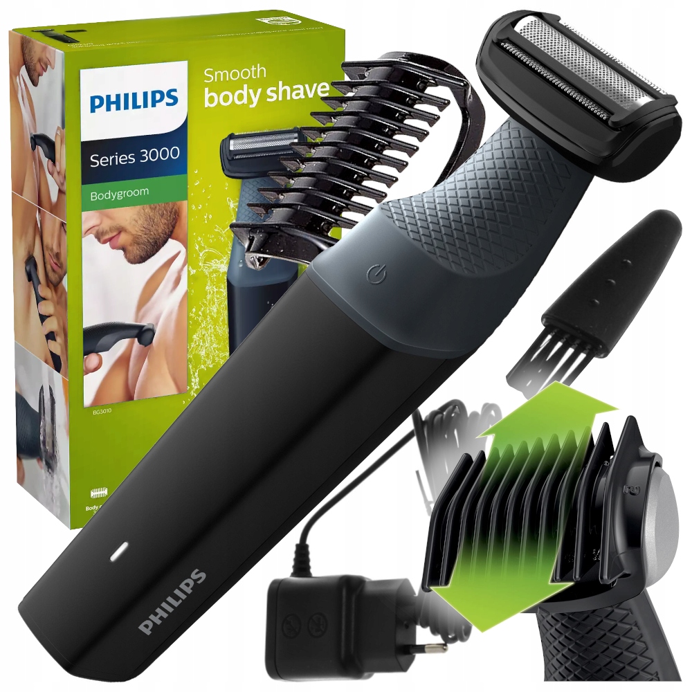 TRYMER MASZYNKA GOLARKA MĘSKI DO CIAŁA PHILIPS - Sklep, Opinie, Cena w ...