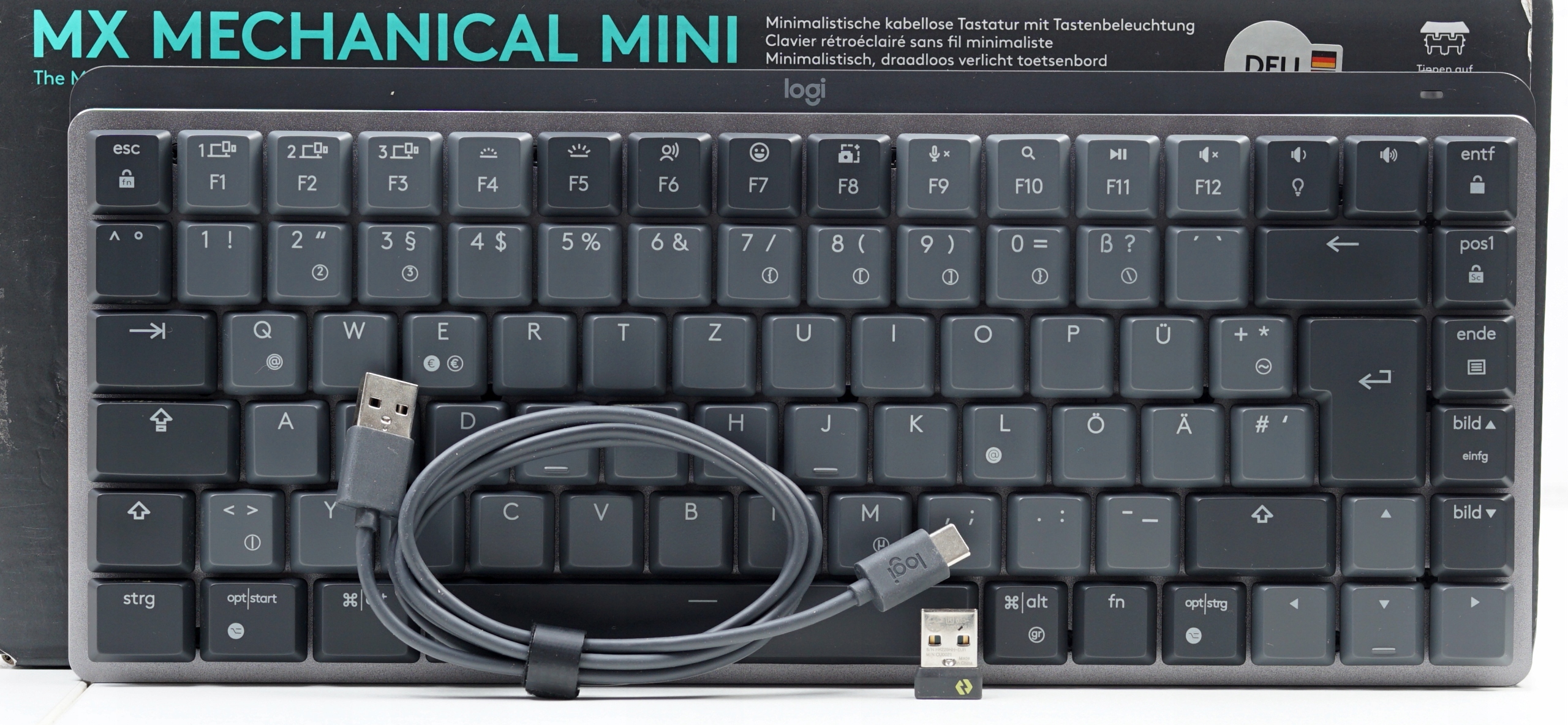 Klawiatura mechaniczna Logitech MX Mechanical Mini QWERTY DE - Sklep ...