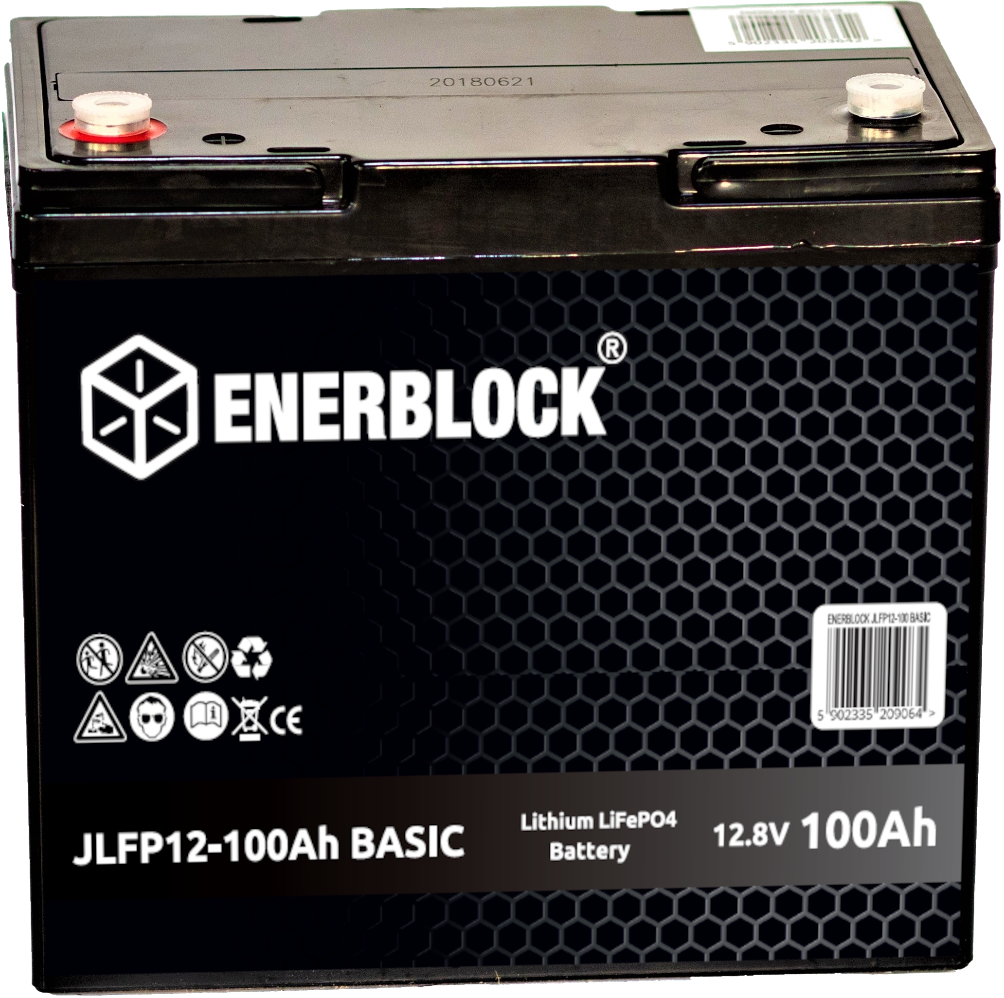 AKUMULÁTOR LiFePO4 BMS 12V 100Ah PRO LODNÍ KAMPER UPS - Allegro