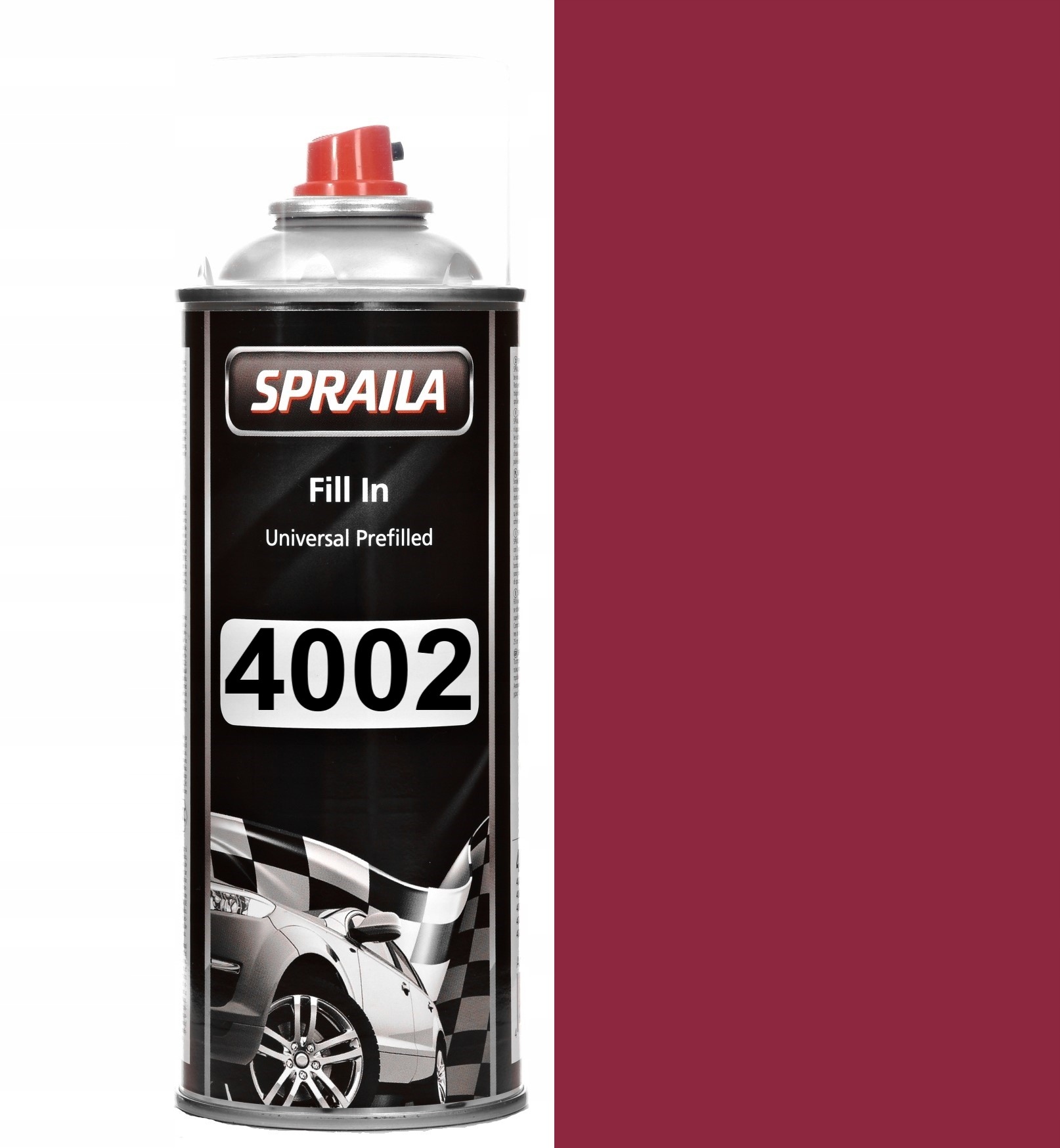 RAL 4002 MAT 5-16% ALKIDOWA FARBA FTALOWA EMALIA LAKIER SPRAY 400ML ...