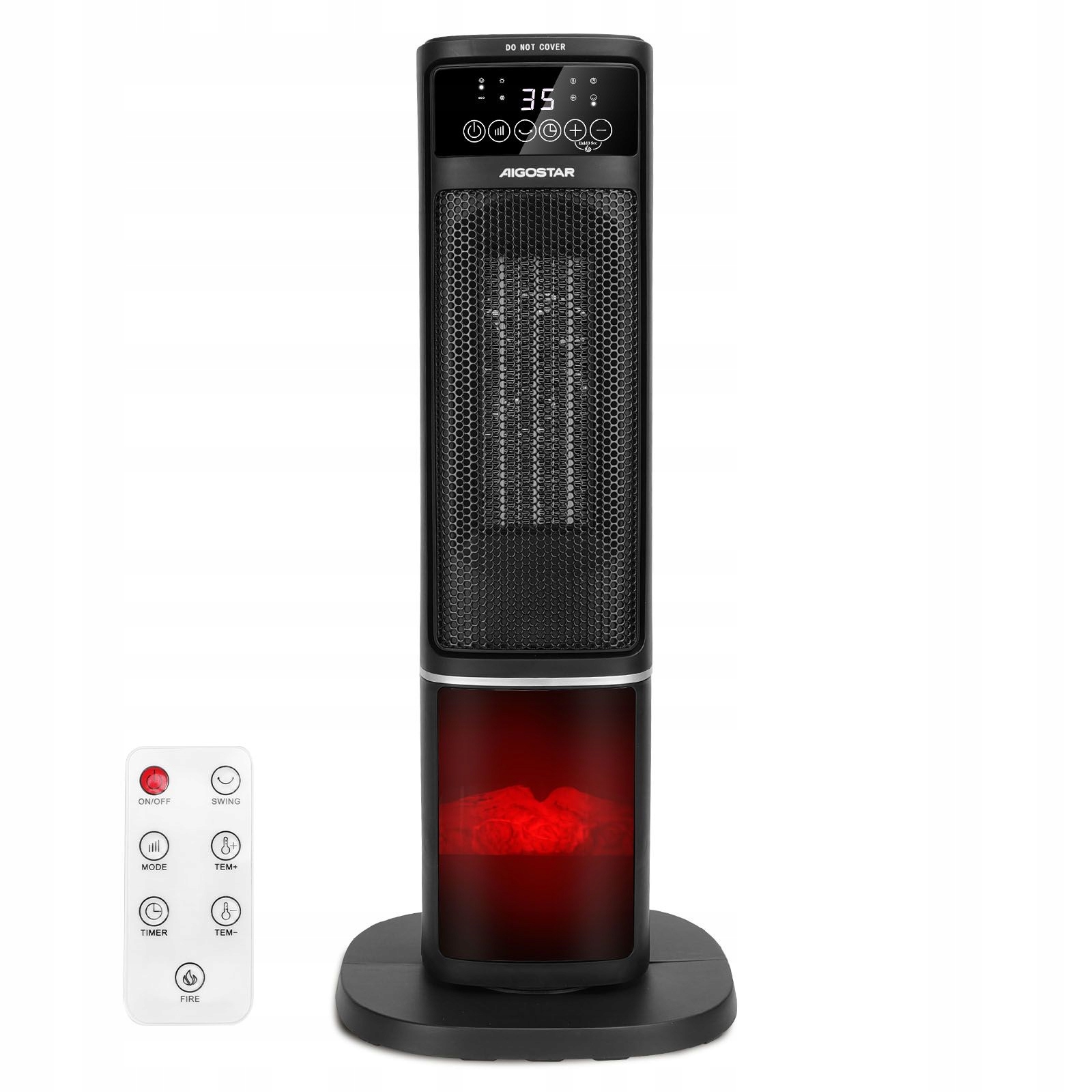 Elektromos kerámia radiátor Aigostar Ayden 2000 W za 16985.00HUF-ért ...