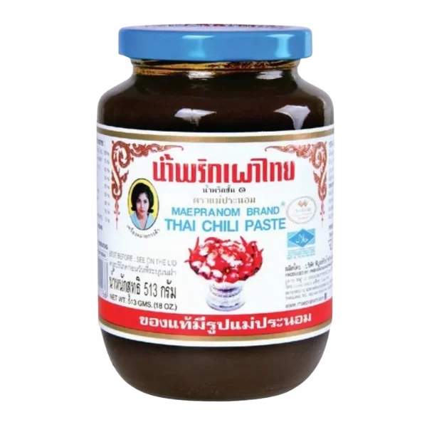 Tajska pasta chili, krewetkowa 513g Mae Pranom (8850487001166) • Cena, Opinie • Kuchnie świata ...