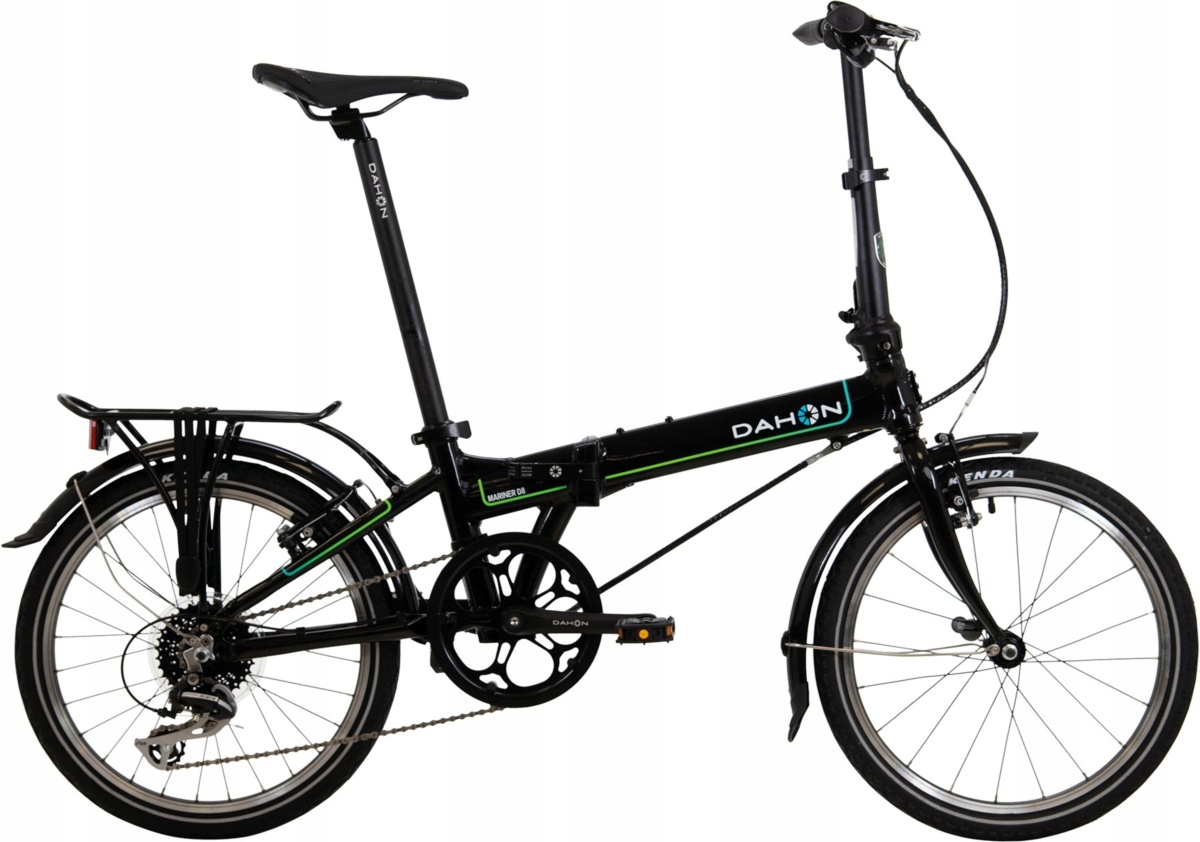 Rower składany Dahon Mariner D8 rama mniejsza koło 20 " czarny • Opinie ...