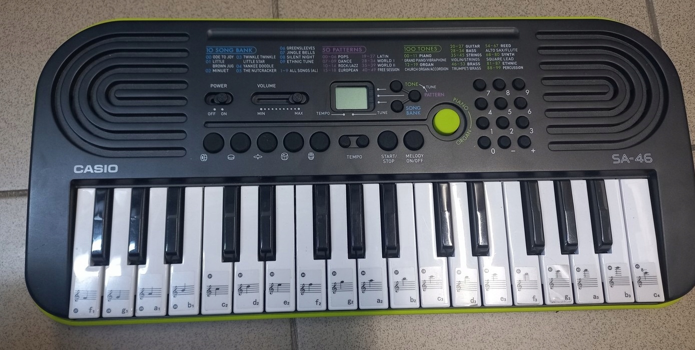 Casio Sa-46 - Keyboard - Niska cena na Allegro