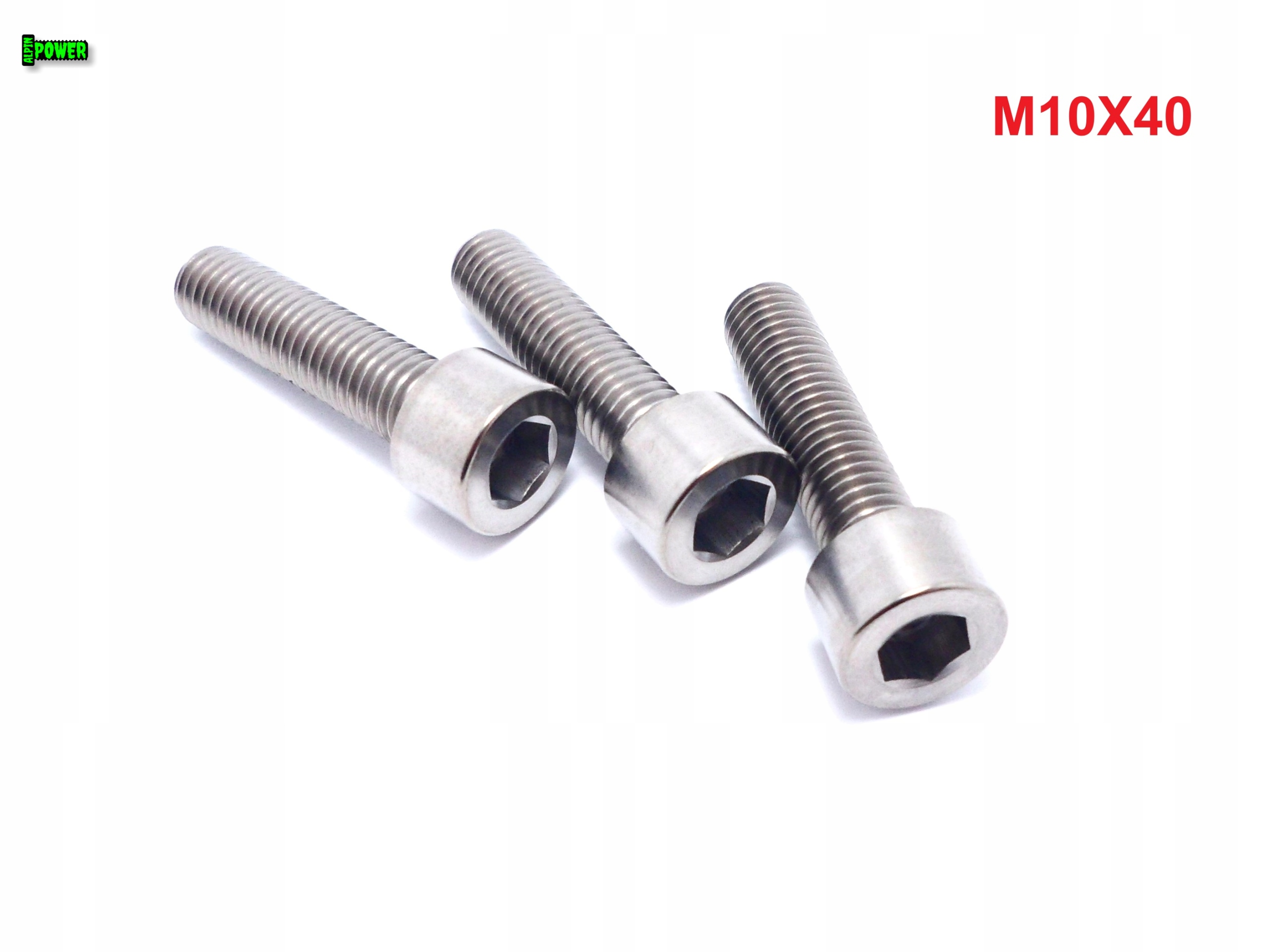 M10X40 ŚRUBA IMBUSOWA DIN 912 ISO 4762 TYTANOWA ŚRUBY TYTANOWE GRADE 5 (M10X40DIN912TYGR5 ...