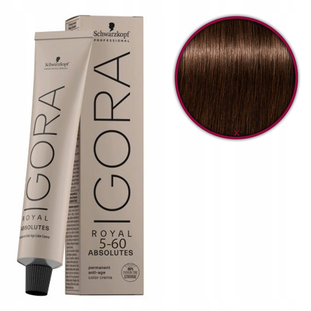 Schwarzkopf Igora Royal Absolutes 5-60 60 ml farba do włosów • Cena ...