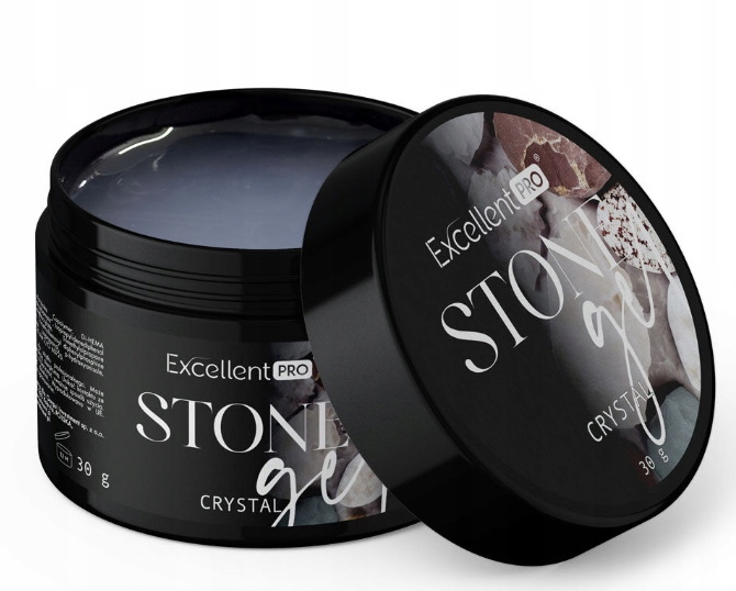 Żel budujący EXCELLENT PRO 30g STONE crystal (5903900439381) • Cena ...