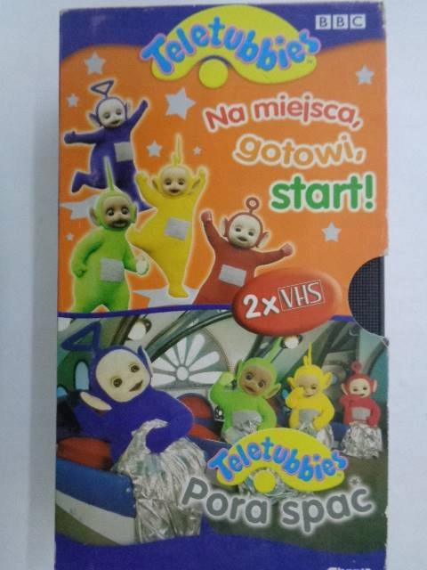 Teletubbies na miejsca, gotowi, start! + Pora spać kaseta wideo ...