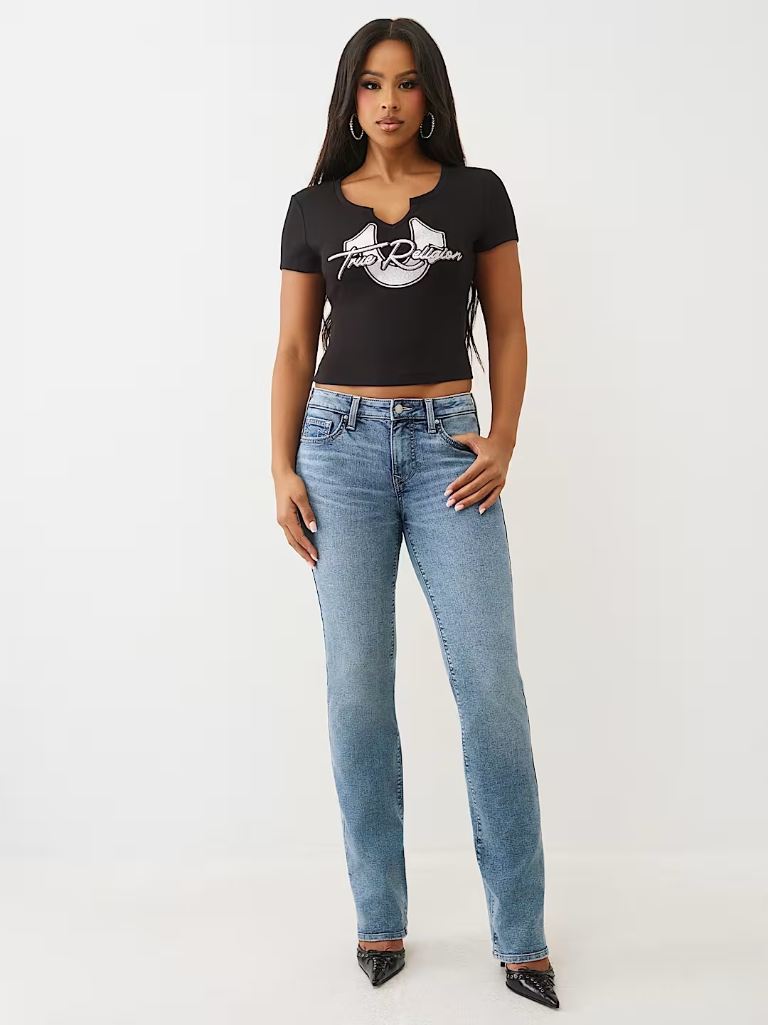 Jeansy damskie True Religion proste/straight leg - Największy wybór ...