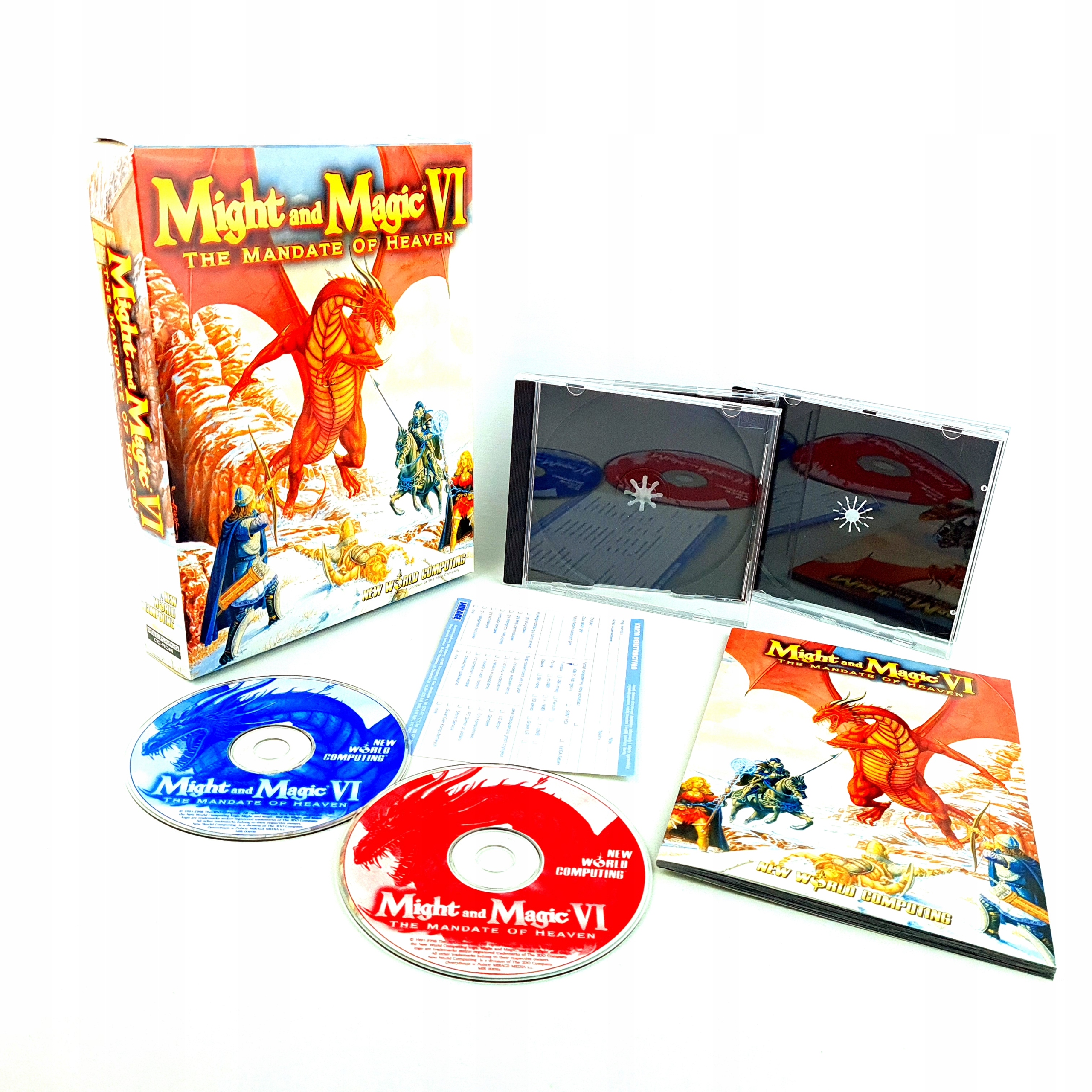 MIGHT AND MAGIC VI 6 THE MANDATE OF HEAVEN DVDBOX ENG PC - Stan ...