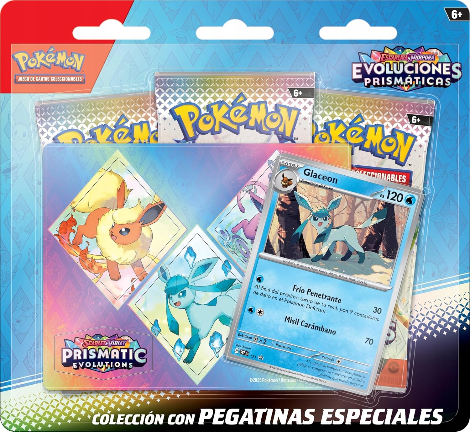 Pokemon TCG: Prismatic Evolutions - Tech Sticker Glaceon - Stan ...