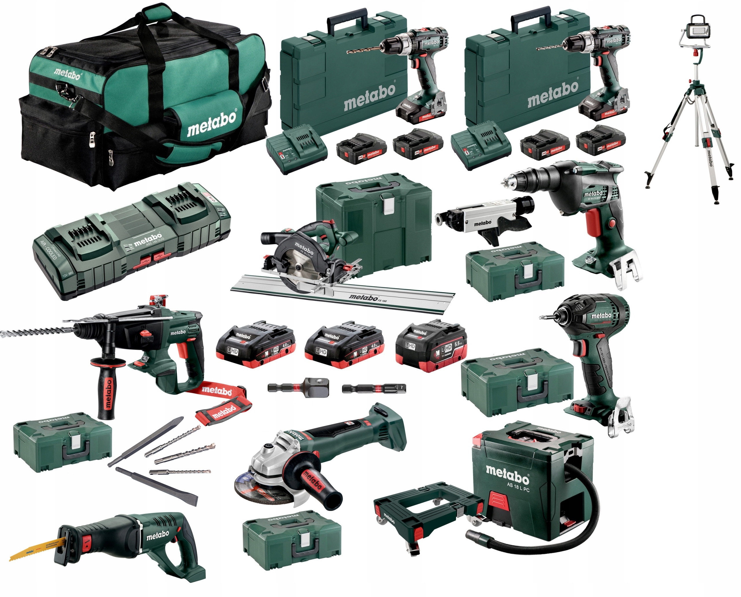 Купить METABO COMBO KIT 10 ИНСТРУМЕНТОВ 9 АККУМУЛЯТОР: отзывы, фото и ...