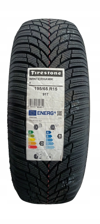 4 OPONY ZIMOWE 195/65R15 91T FIRESTONE WINTERHAWK4 3286341804614 za 899.00PLN z KURZĘTNIK ...